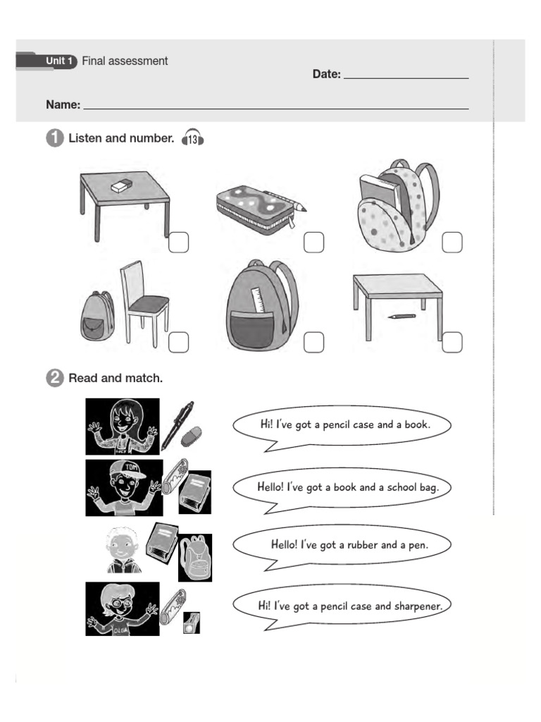 Final Assessment Unit 1 | PDF