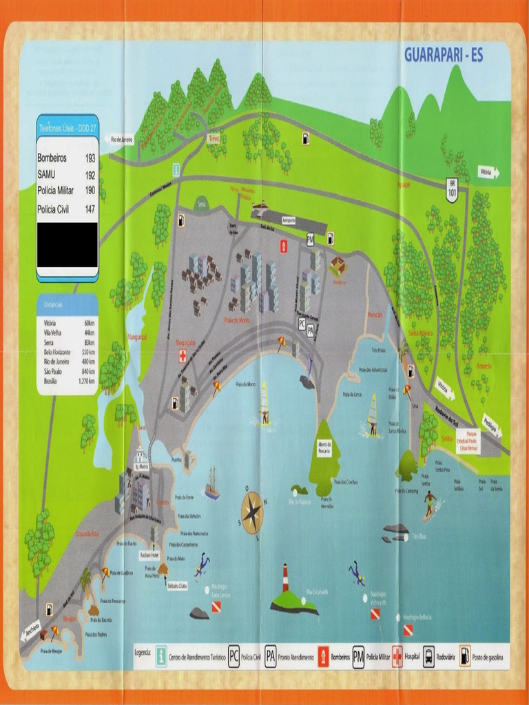 Mapa de Guarapari | PDF
