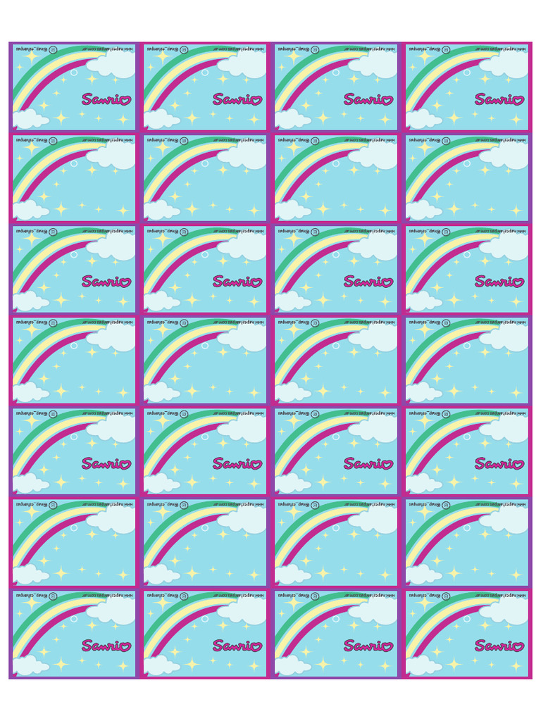 Accesorios Sanrio Base 3 | PDF