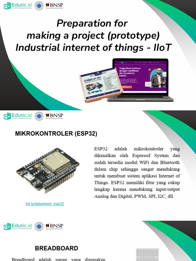 1. Preparation for Making a Project Prototype Industrial Internet of ...