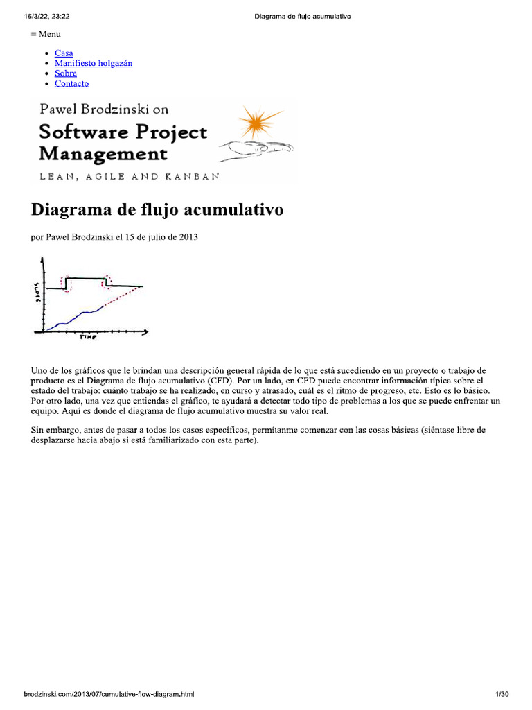 Cumulative Flow Diagram | PDF