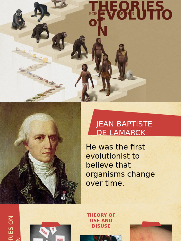 Sci10 q3 Theories of Evolution Mabini | PDF