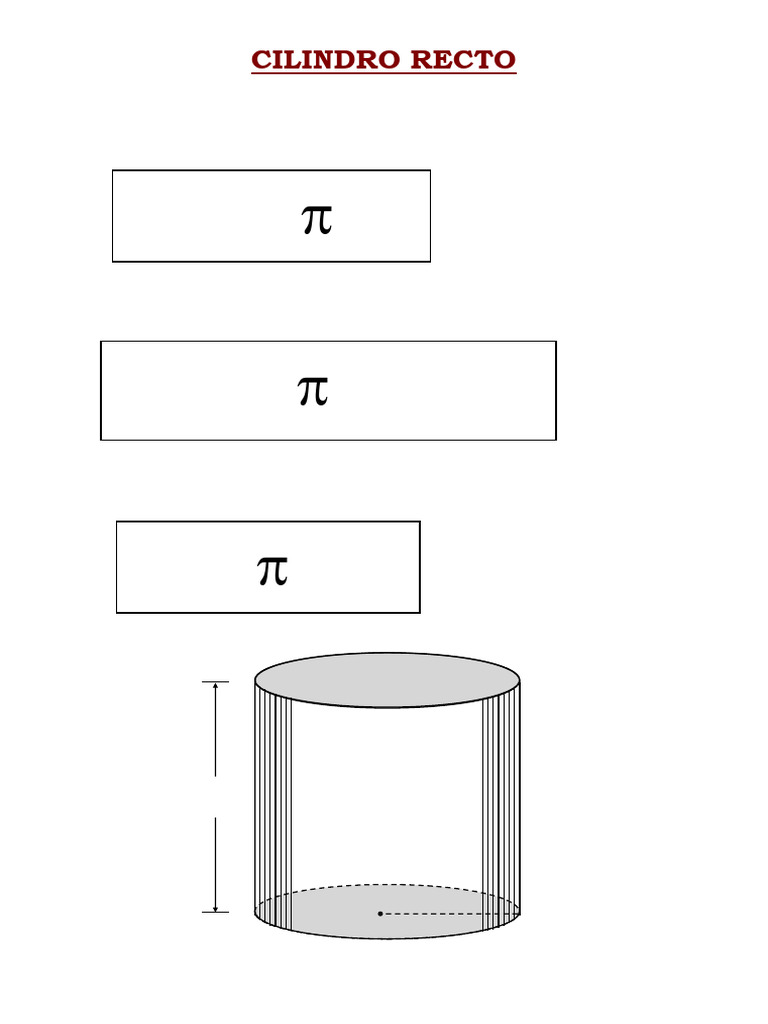 Formulas de Cilind, Cono, Prisma, Piram, y Truncados | PDF | Geometría ...