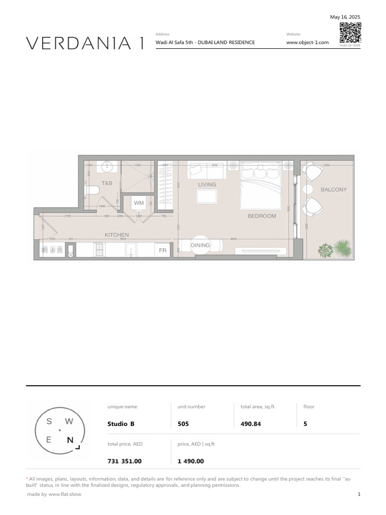 VERDAN1A 1 - 1 - 5 - Studio B - 505490.84may 16, 2025 | PDF | Money ...