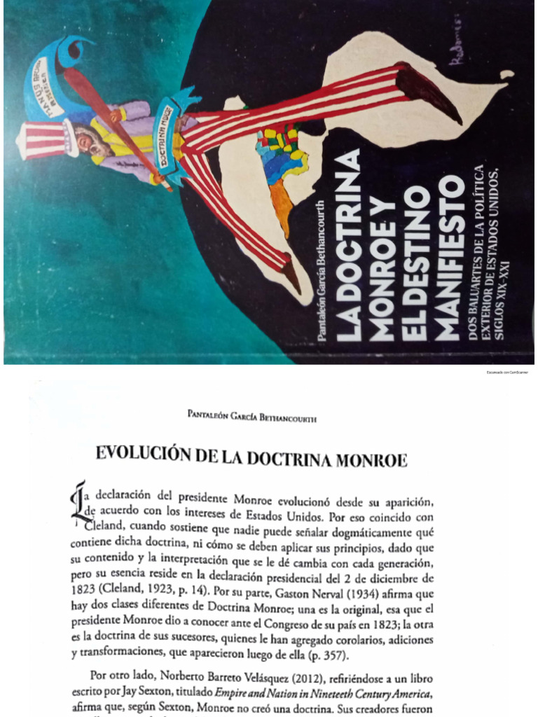 La Doctrina Monroe y El Destino Manifiesto | PDF