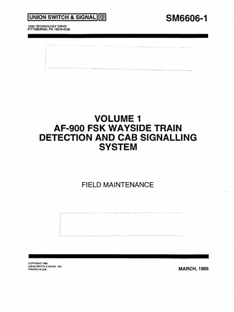 Hitachi AF900 AFTC Manual 6606-1 | PDF | Amplifier | Menu (Computing)