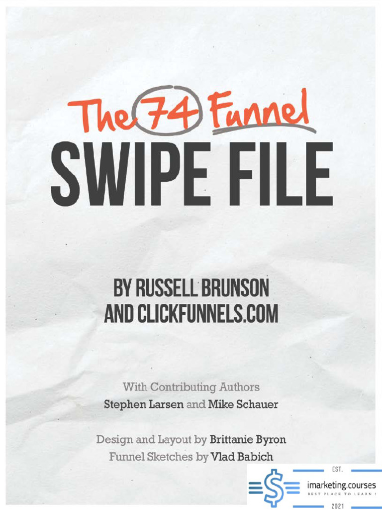 01-The 74 Funnel Swipe File | PDF