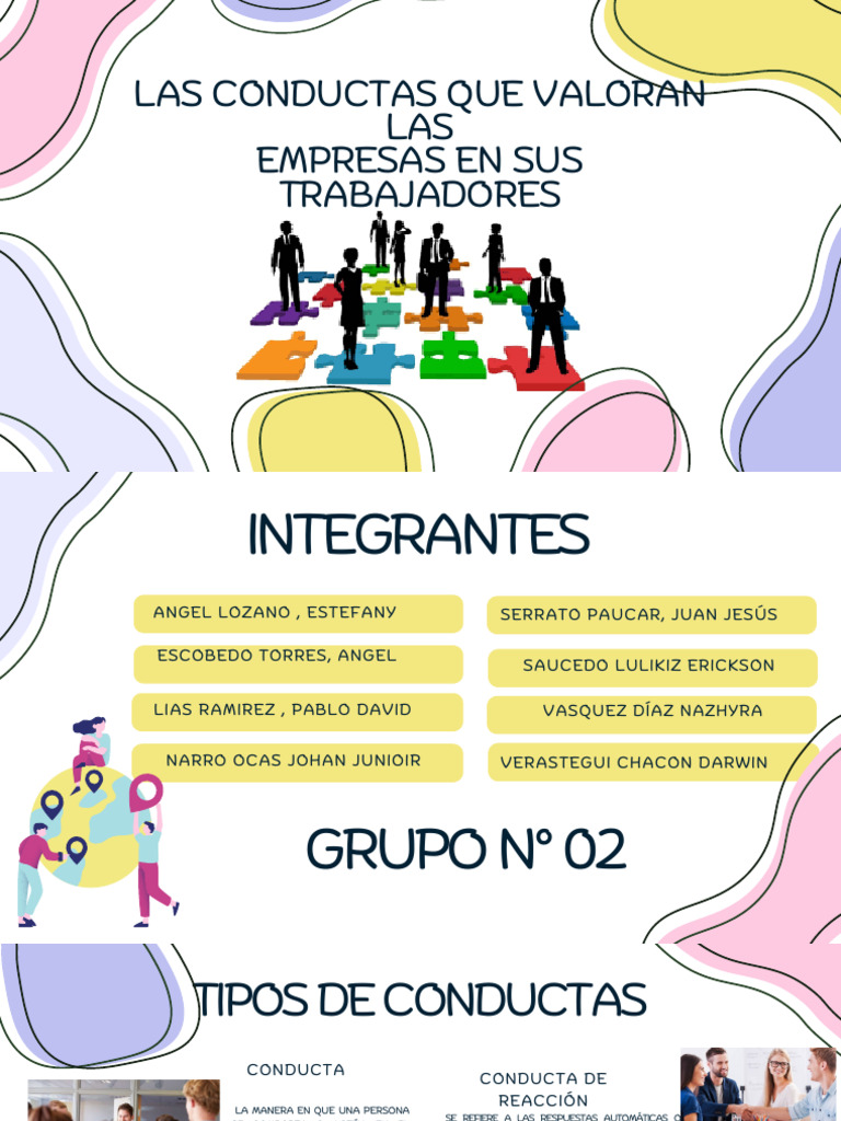 Sesion 3 Conductas Que Valoran Las Empresas en Sus Trabajadores | PDF ...