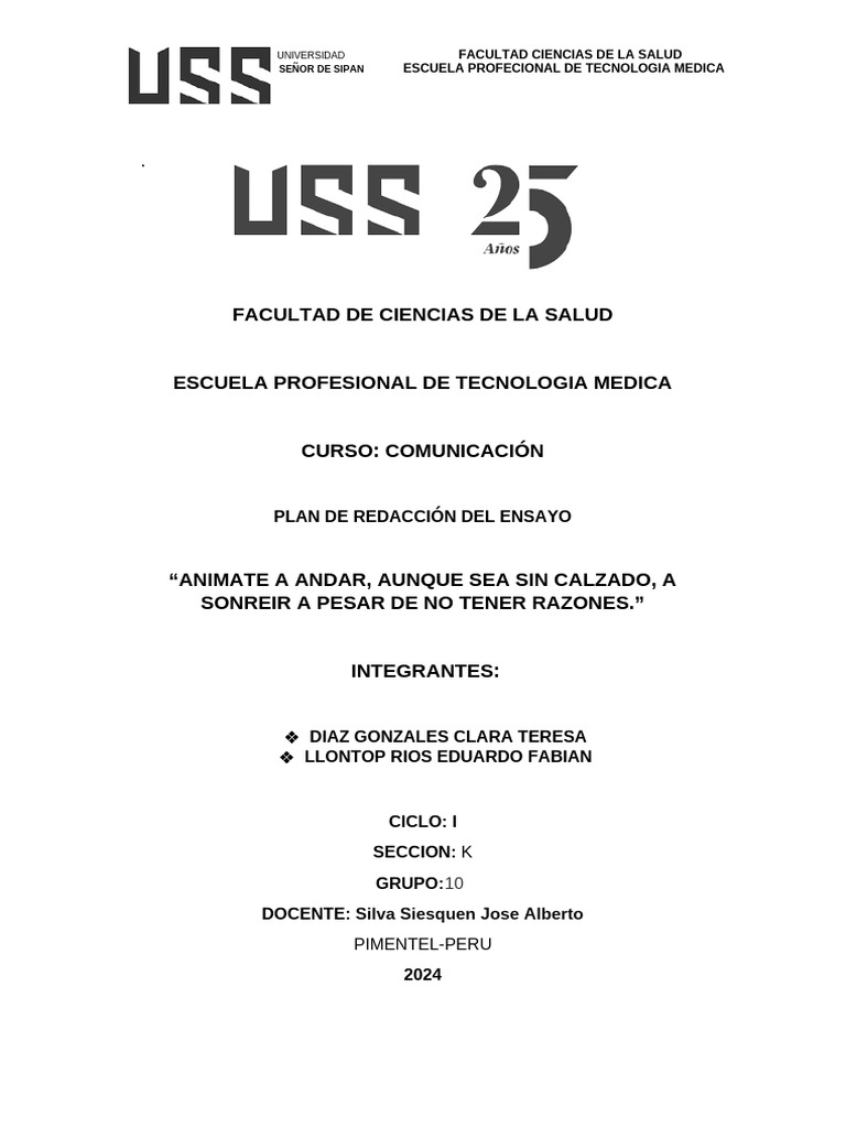 Diaz Gonzales RA1 C | PDF | Carrera | Sistema nervioso