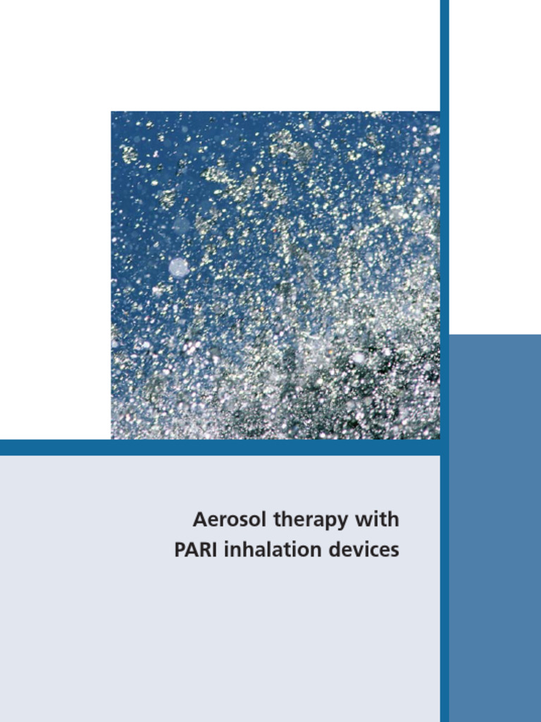 Aerosol Therapy With PARI Inhalation Devices 041D0272-PARI-Kompendium ...