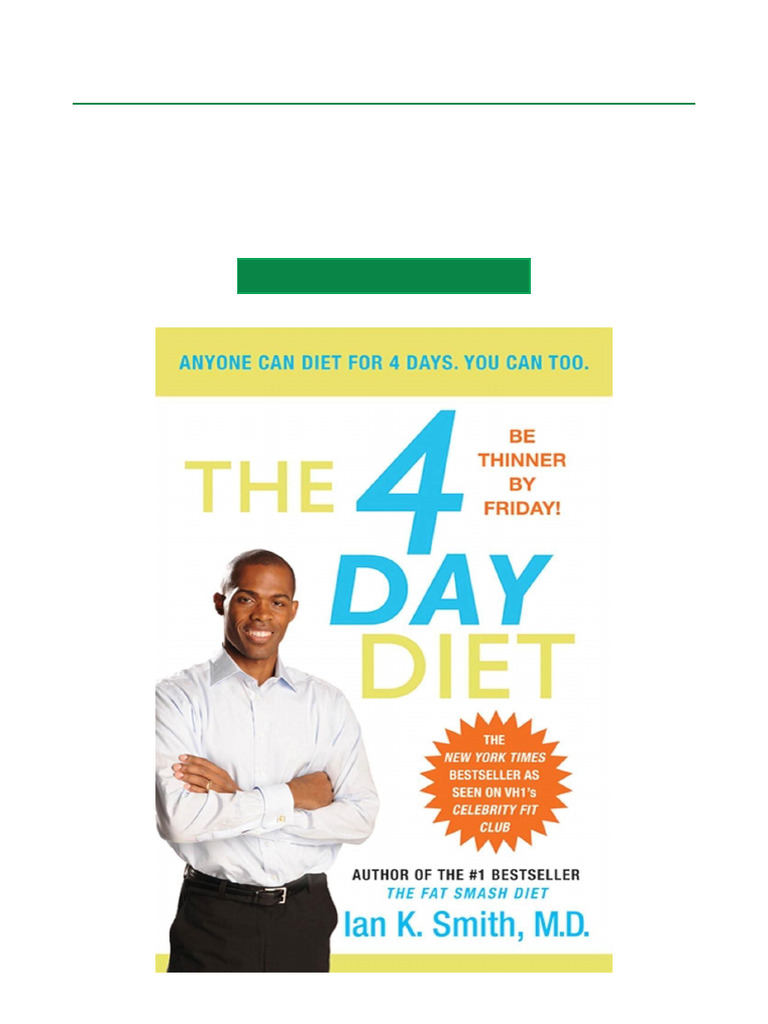 Just Released The 4 Day Diet PDF DOCX Download | PDF