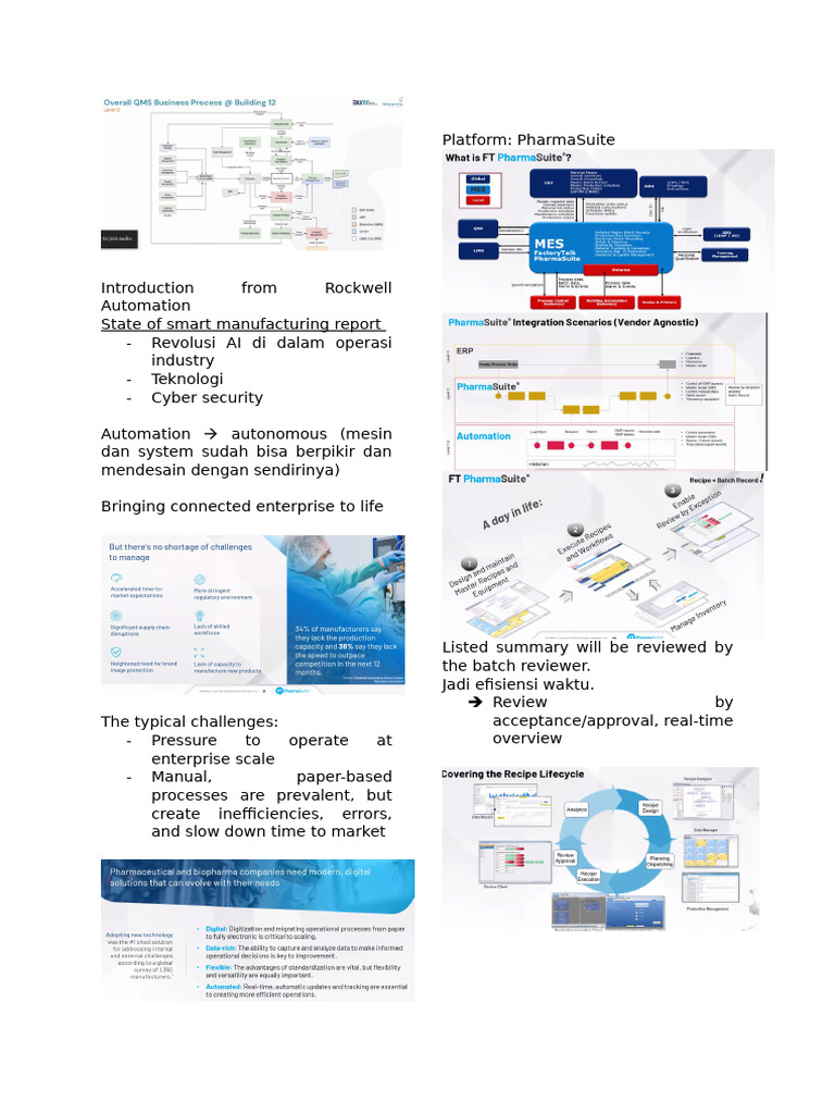 25 Mar '25 - MES (Manufacturing Execution System) With Rockwell | PDF