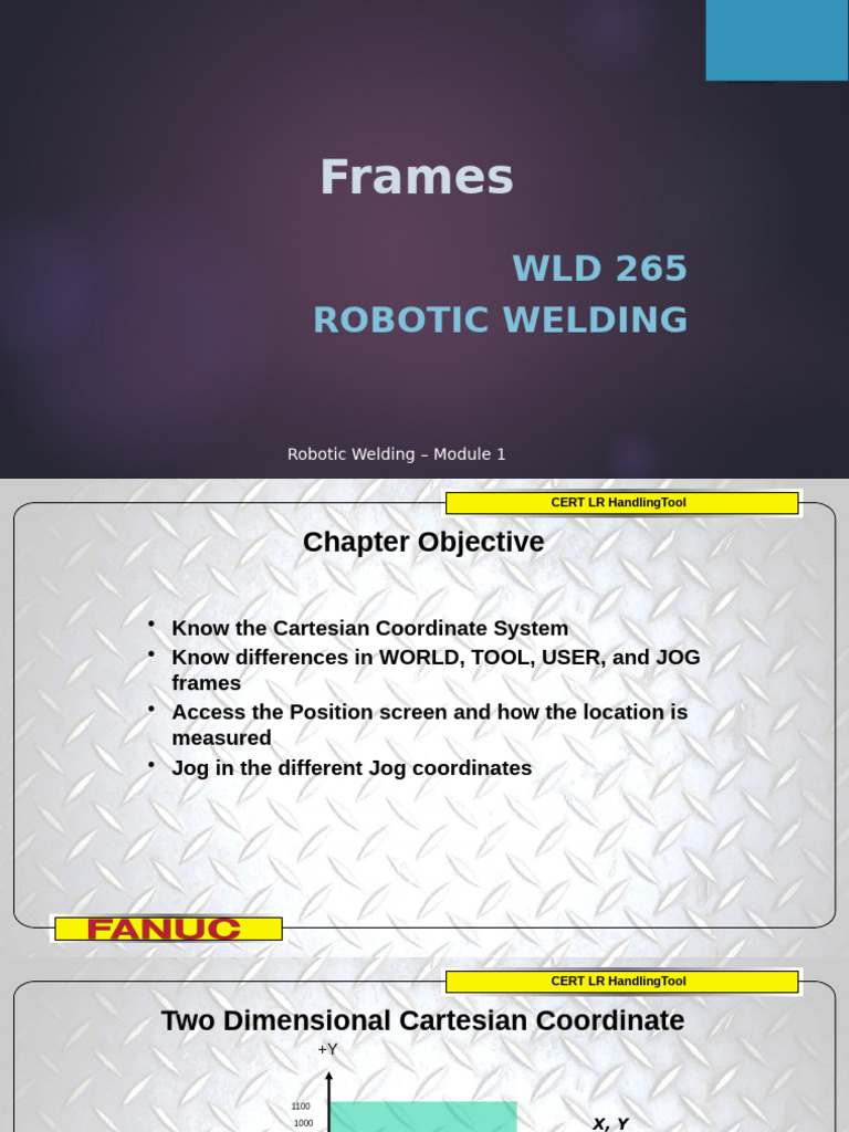 Robotic Welding PPT6 Frames | PDF | Cartesian Coordinate System ...
