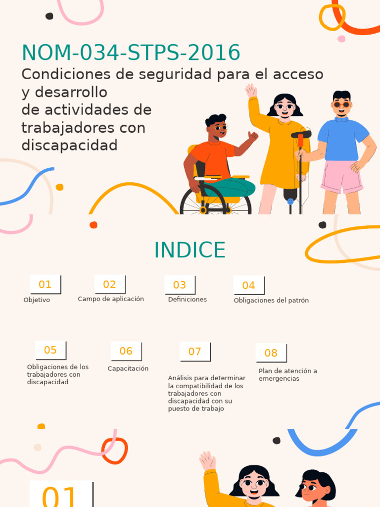 Nom 034 Stps | PDF | Invalidez