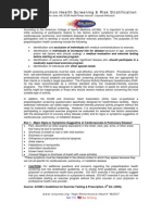 ACSM Risk Stratification Guide | PDF | Cardiovascular Diseases | High ...