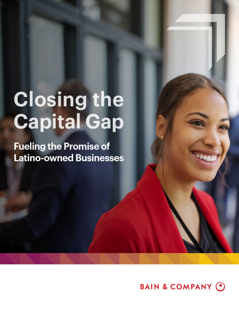 Bain 2021 Bain Report Closing The Capital Gap Fueling The Promise of ...