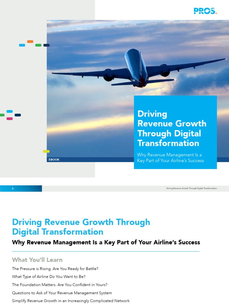 Driving Revenue Growth Through Digital Transformation | PDF | Airlines ...