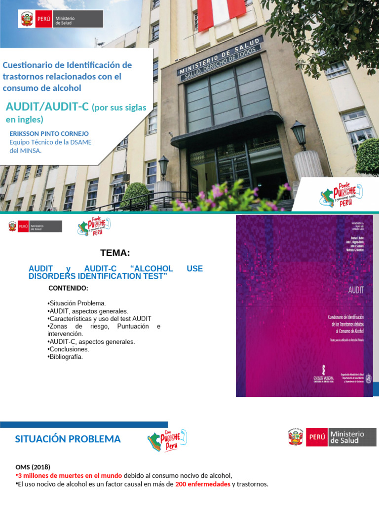 4.7- CUESTIONARIO AUDIT C | PDF | La dependencia de sustancias ...