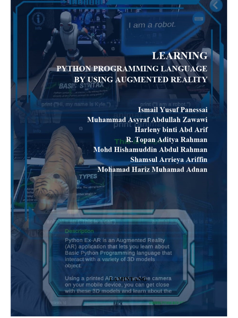 20201027+Python-ExAR+Manuscript_Ed2020 | PDF | User Interface ...