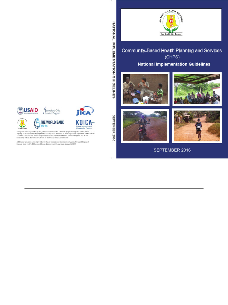 National-CHPS-Implementation-Guidelines-Final-Version-ZNS-13022017 | PDF | Health Care | Childbirth