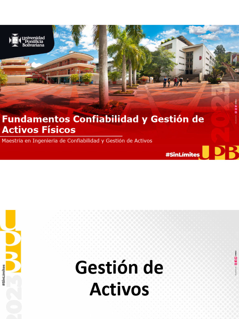 Fundamentos Confiabilidad y Gestión de Activos Físicos | PDF ...