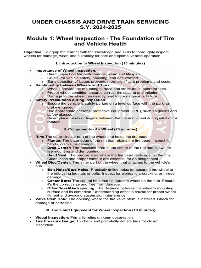 Updated File About Wheels and Tires | PDF | Steering | Tire