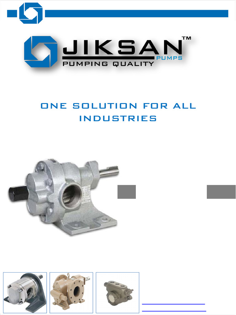 Industrial Gear Pump | PDF | Pump | Oil