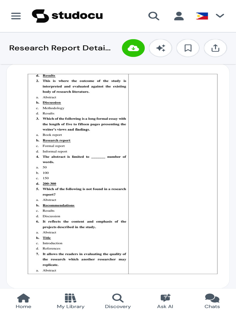 Research Report Detailed Lesson Plan in Reading and Writing Skills 11 ...