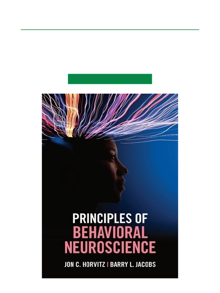 Access Principles of Behavioral Neuroscience Scribd Download | PDF