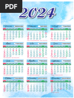 Kalender Suntik KB 3 Bulanan | PDF | Kekerasan