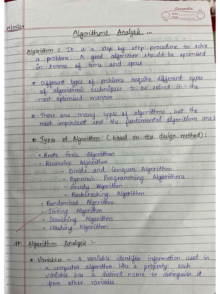 Data Structure Unit 1 Notes Pdf