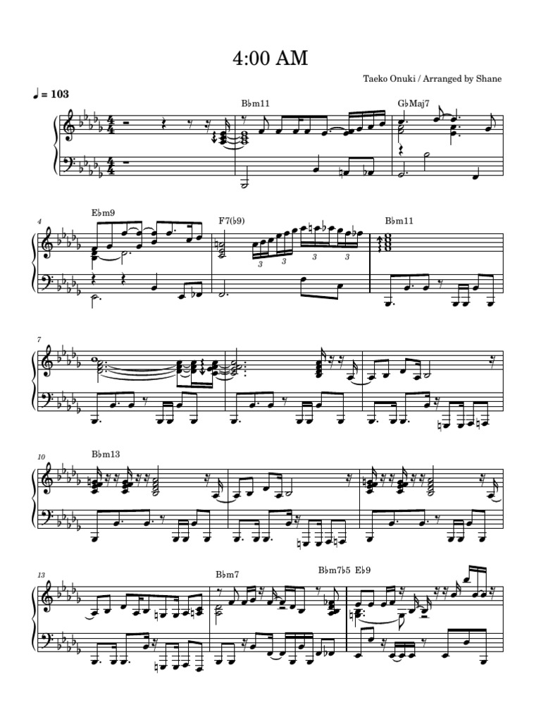 400A.M. Taeko Onuki | PDF