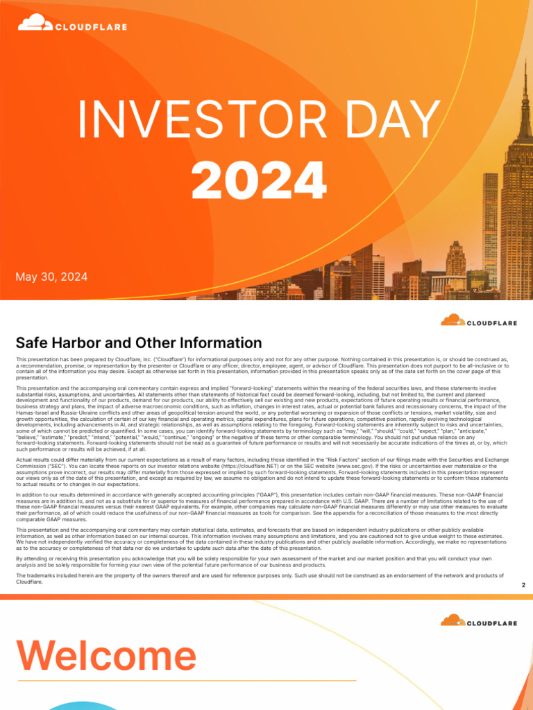 Cloudflare-Investor-Day-2024 P116 | PDF | Computer Network | Cloud Computing