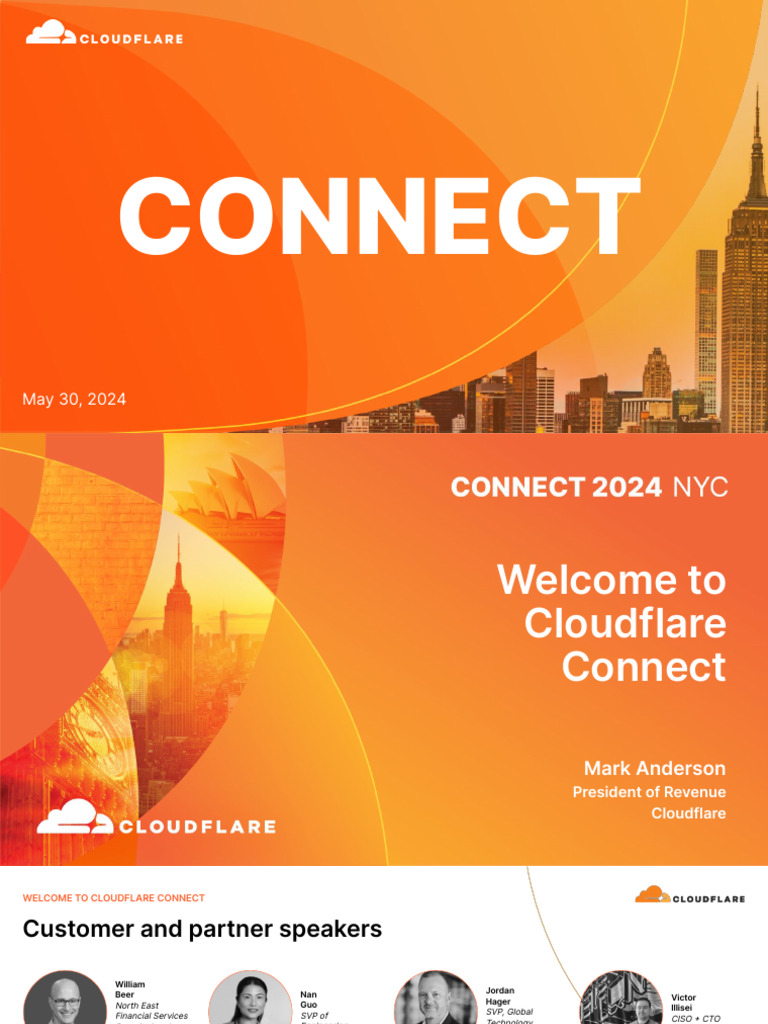 Cloudflare Connect-NYC-2024-Keynote-Presentation p76 | PDF | Computer ...