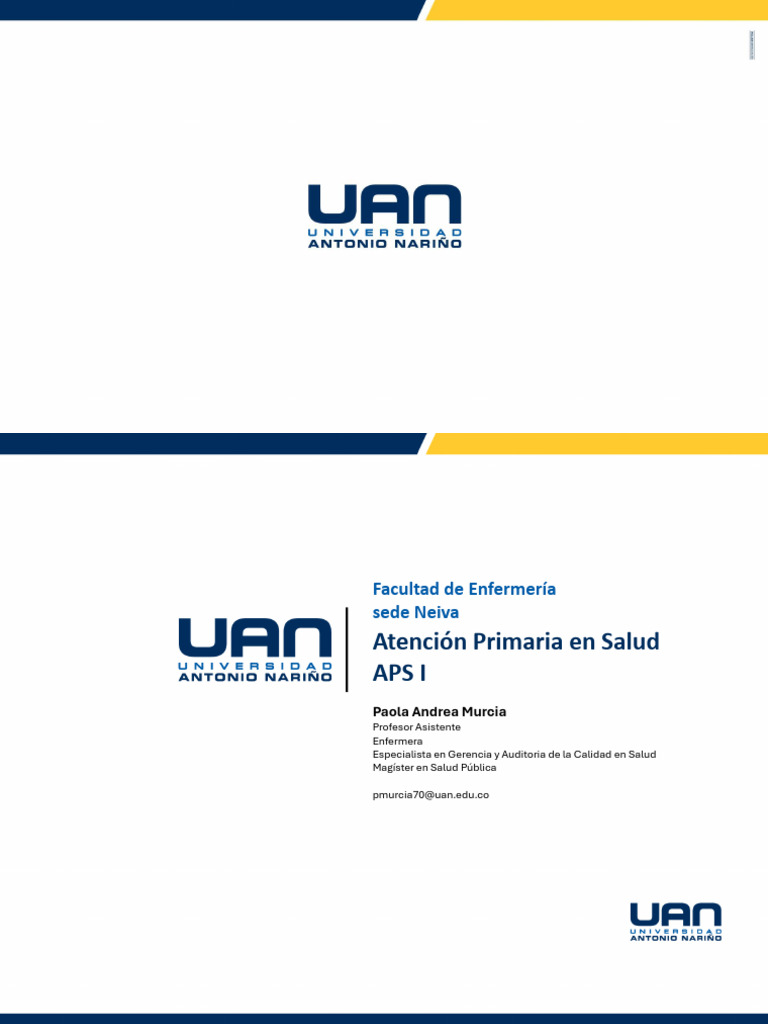 Clase 11. APS en MAITE | PDF | Cuidado de la salud | Politica social