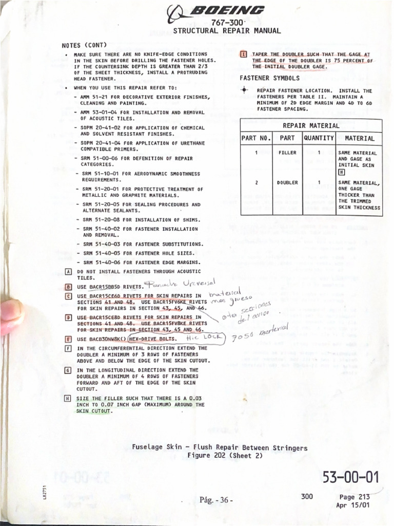 STRUCTURAL REPAIR MANUAL | PDF