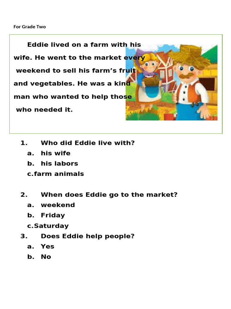 For Grade Two | PDF