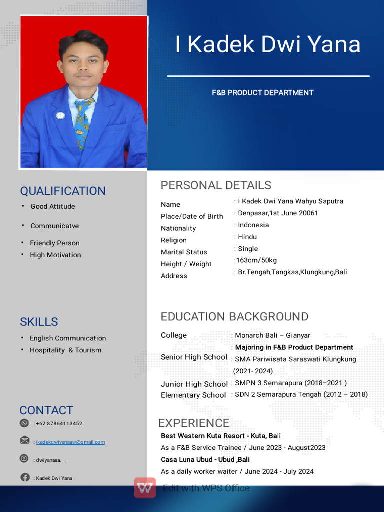 UPDATE - New Standar CV MONARCH 2024 | PDF