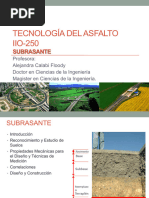 La Capa Sub-Rasante, Subbase y Base | PDF | Plasticidad (Física) | Hormigón
