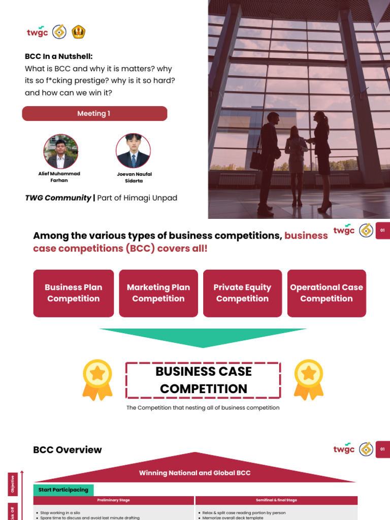 BCC Essentials for Business Competitions | PDF | Swot Analysis | Learning