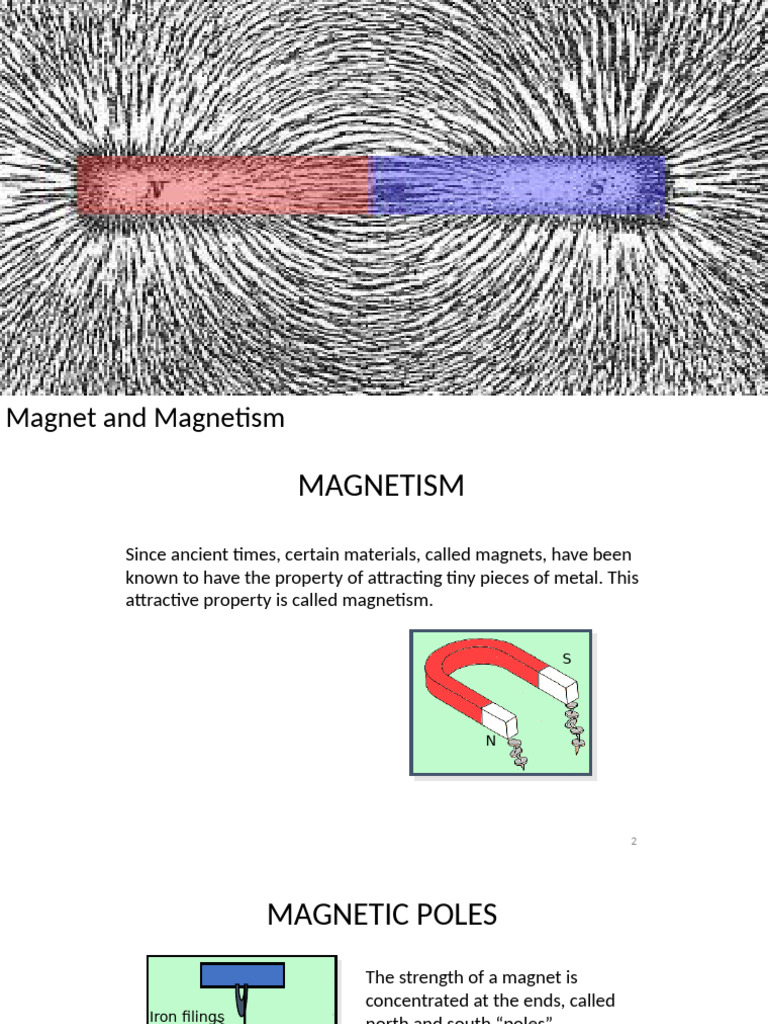 Chapter 4 Magnetism | PDF | Magnetic Field | Magnetism