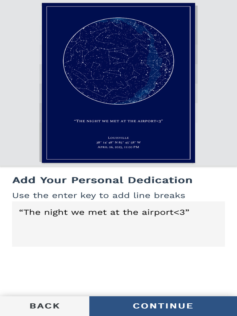 Create Your Star Map The Star Poster Pdf