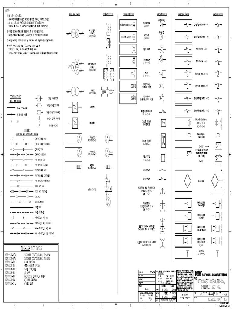 Diagramas Elec Top Drive | PDF