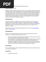 Military Drill: Attention and Ease | PDF | Language Arts & Discipline ...