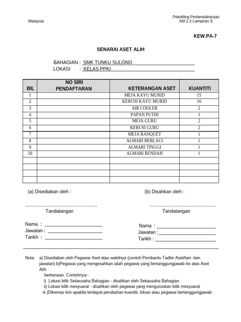 Kew Pa 7 - 1 Rajin | PDF
