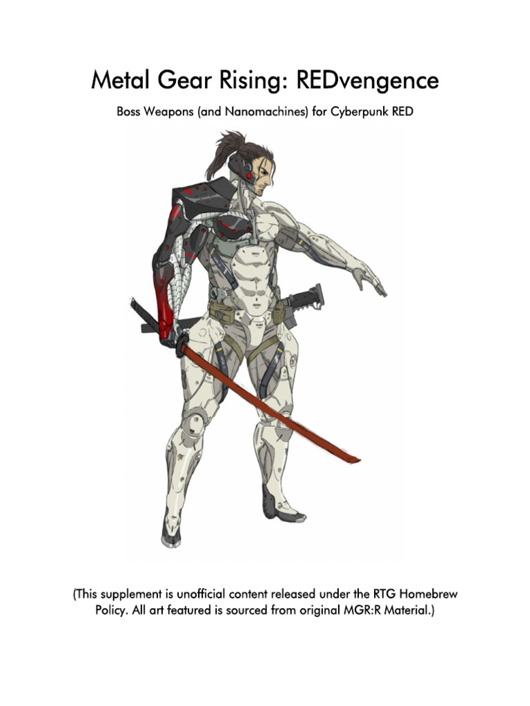 MGR Redvengence | PDF