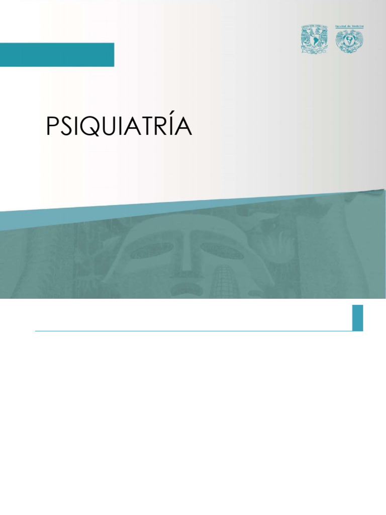 Psiquiatría | PDF | Medicina Familiar | Medicina