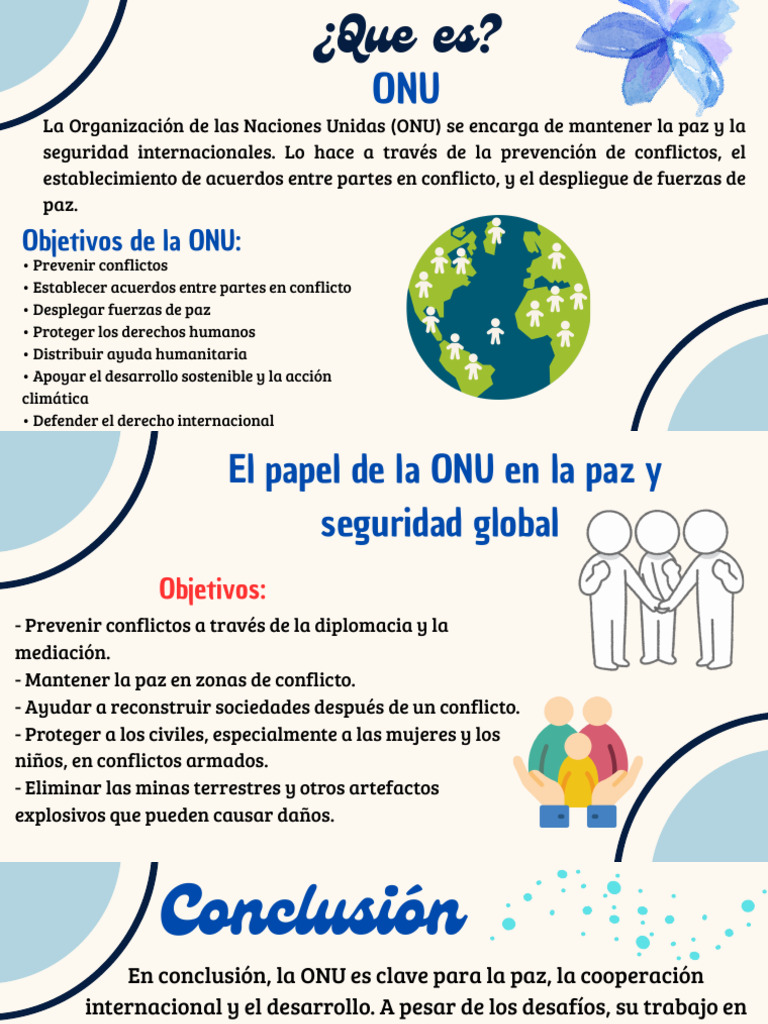 ¿Que es la ONU.pdf | PDF