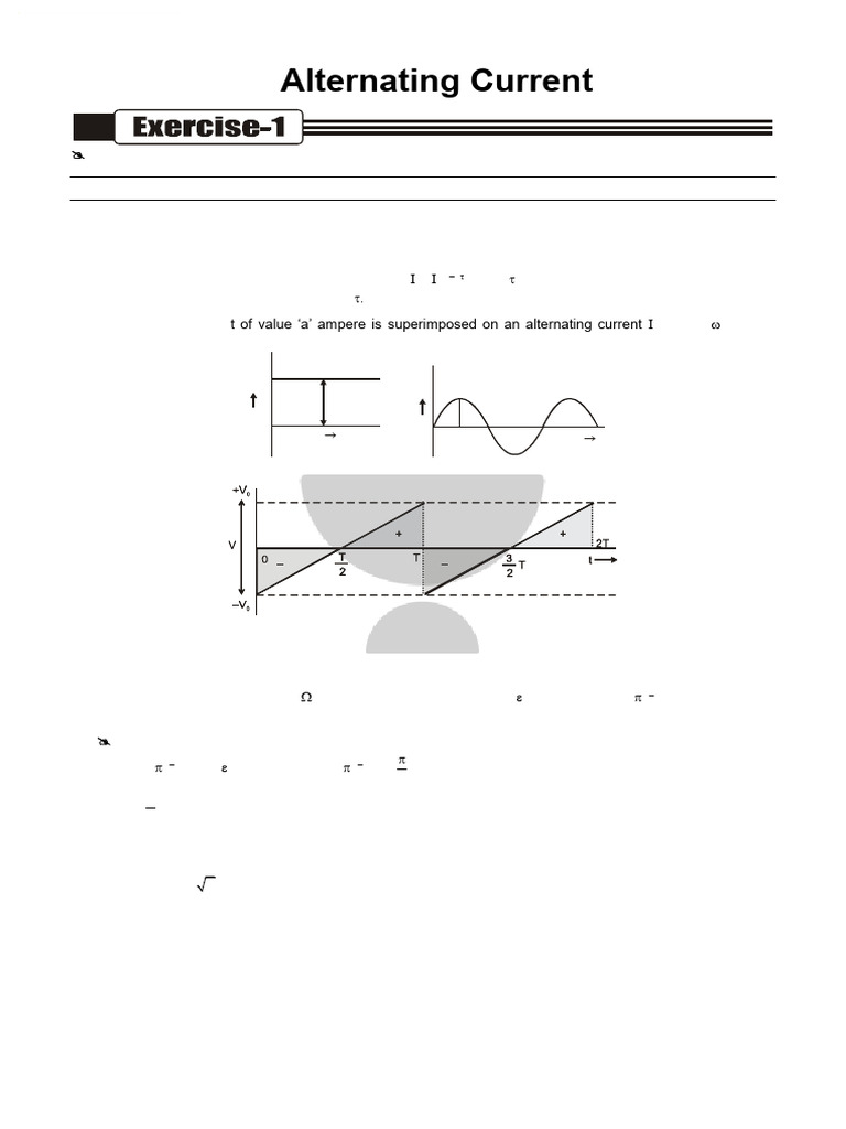 Alternating Current+p-Block Elements+Application of Derivatives | PDF ...