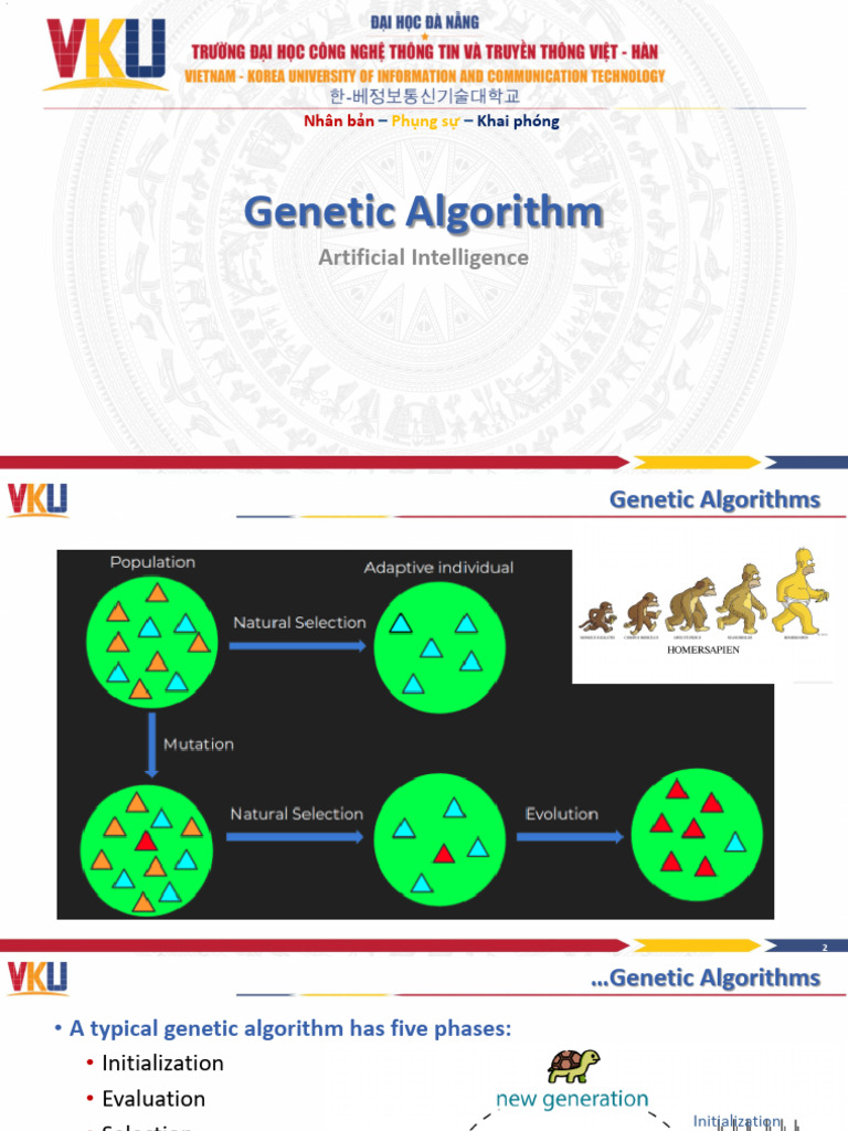 AI.2d Genetic Algorithms | PDF